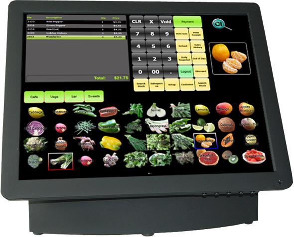 CI Serve – for touch screen applications on tablet or POS Terminal